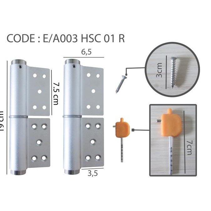 Jual PROMO !!! Engsel veer per / engsel pintu / door closer / Spring ...