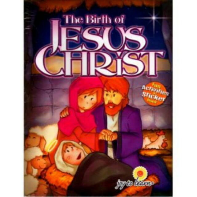 Jual KIDS THE BIRTH OF JESUS CHRIST, JOY TO LEARN | Shopee Indonesia