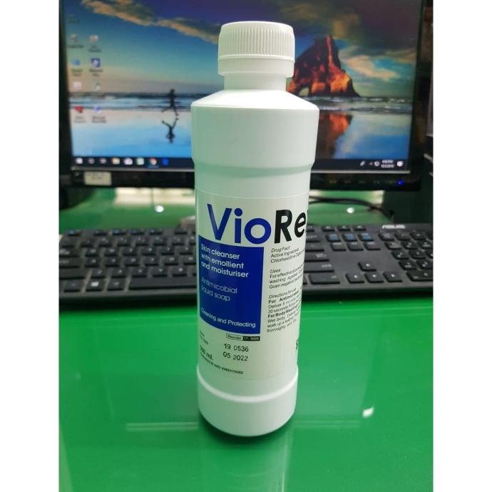 Jual VIOREX ANTIMICOBIAL LIQUID SOAP 500 mL | Shopee Indonesia