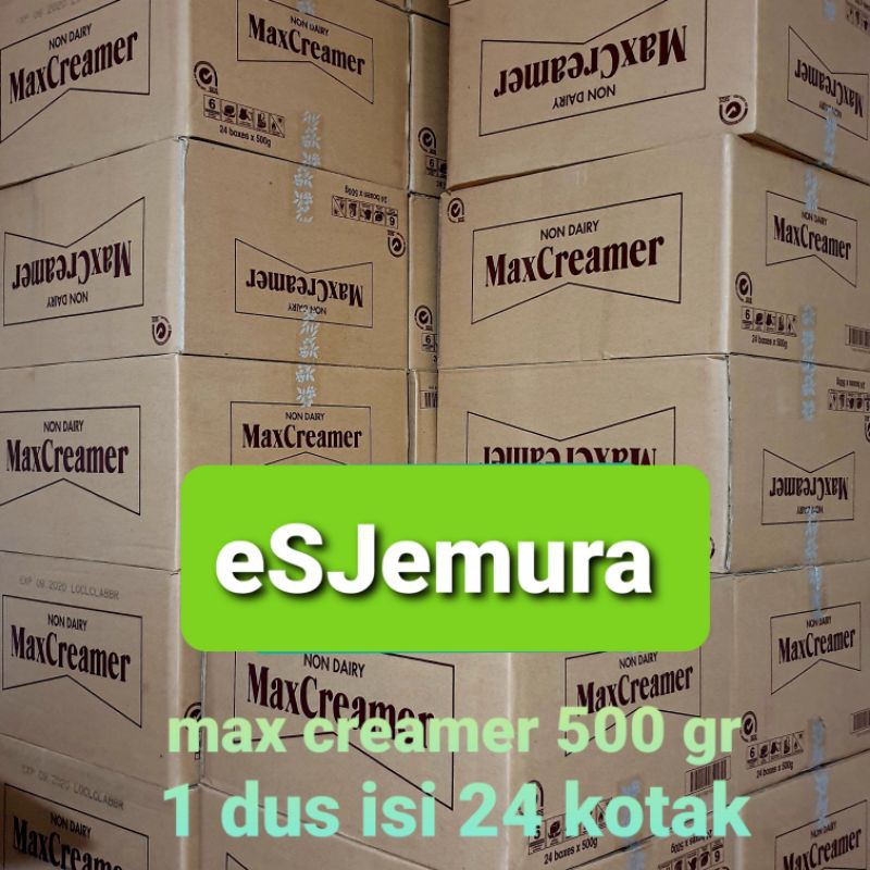 Jual Max Creamer per dus isi 24 kotak @500 gram ( Krimer kemasan refill ...