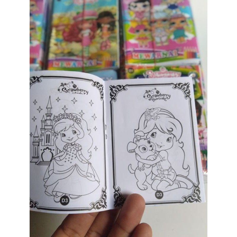 Jual Buku Mewarnai MINI | Shopee Indonesia
