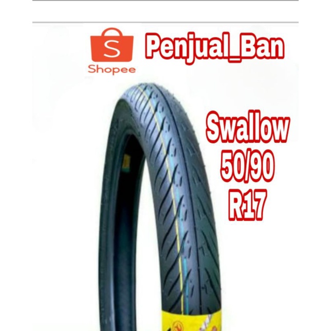 Jual Ban Motor Swallow Ukuran 50/90 R17 Non tubles Ban motor cacing Ban ...
