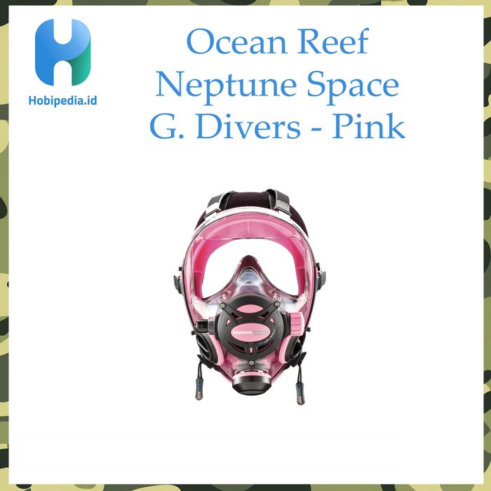 Jual Ocean Reef Neptune Space G. Divers Full Face Masker Selam PINK M L ...