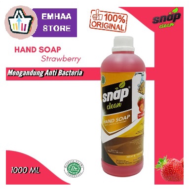 Jual Sabun Cuci Tangan / Hand Wash / Hand Soap | SNAP CLEAN - 1 LITER ...