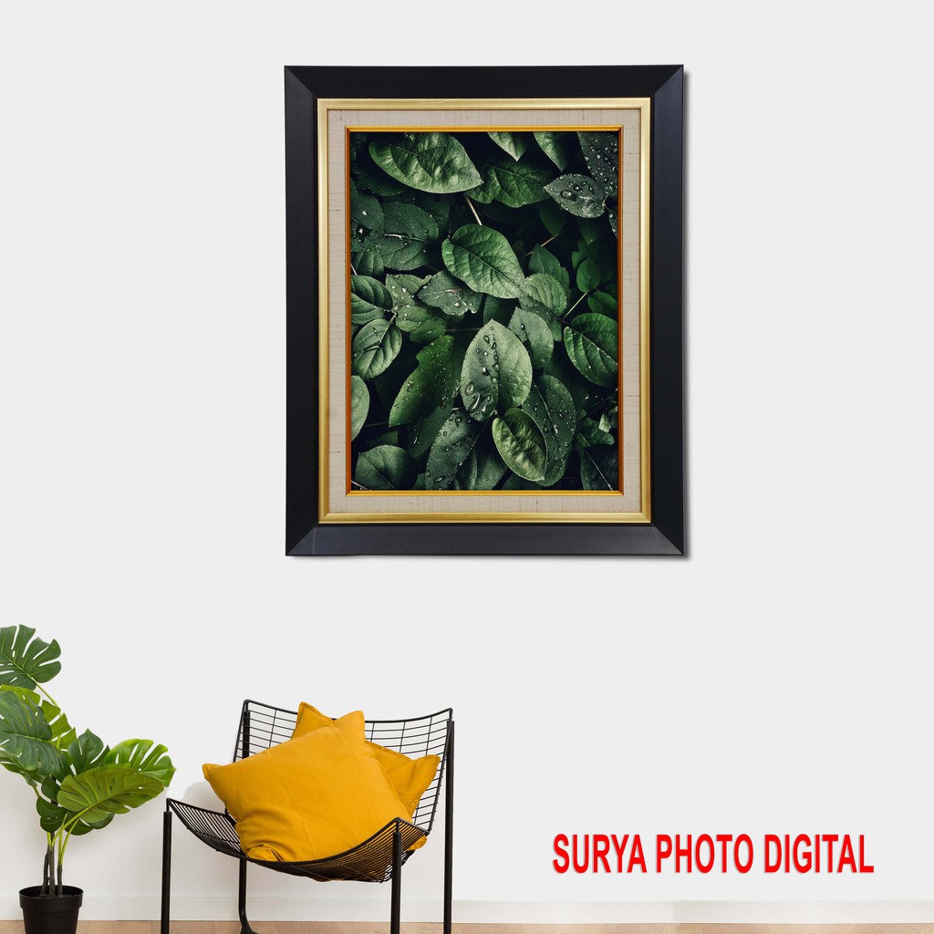 Jual Frame Foto 12R Minimalis + Linen | Shopee Indonesia