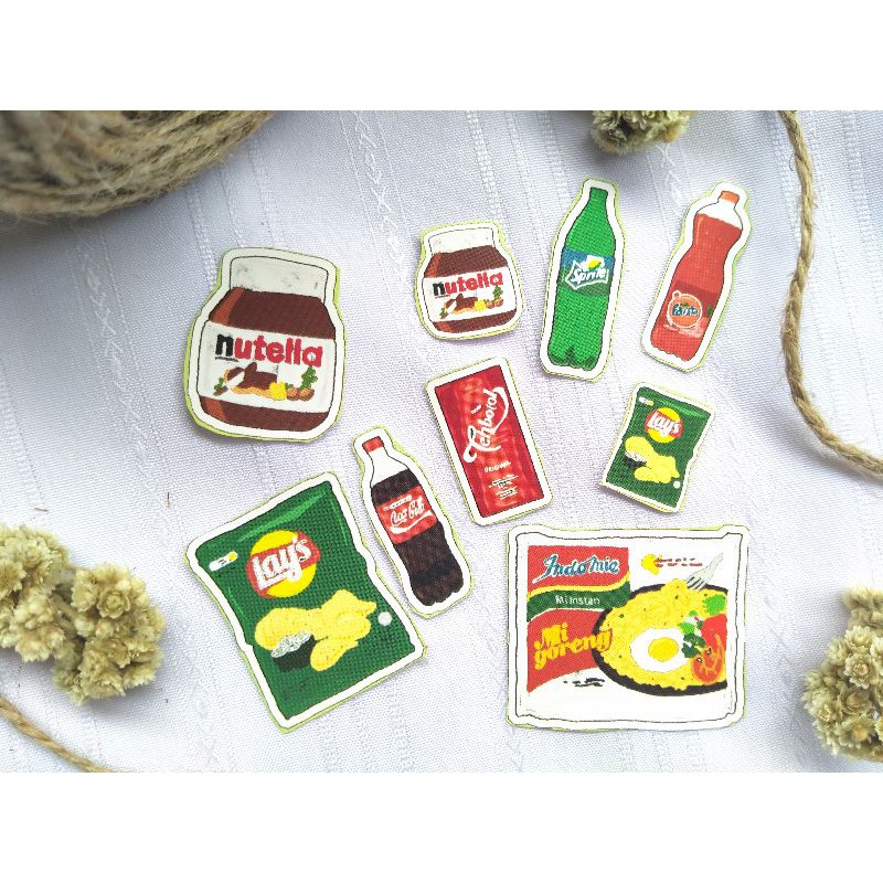 Jual Stiker mini snack/makanan dan minuman | Shopee Indonesia