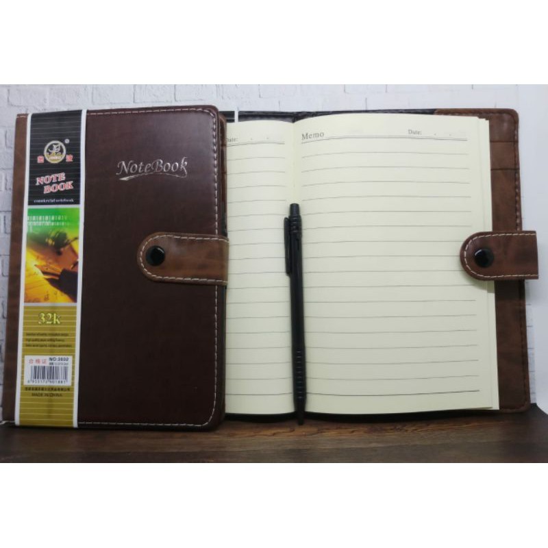 Jual Agenda / Diary Kulit Kancing / Notebook 3032 (Ukuran A5) | Shopee ...