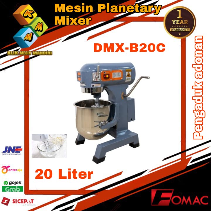 Jual Mesin Planetary Mixer Dough Mixer DMX-B20C FOMAC | Shopee Indonesia