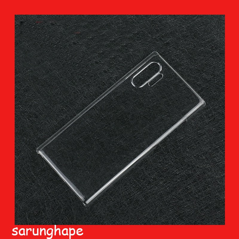 Jual Samsung Galaxy Note 10 Plus - Clear Hard Case Casing Transparan ...