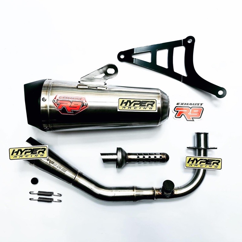 Jual Knalpot Racing R9 New Alpha Series SS - Vespa Sprint iget ...