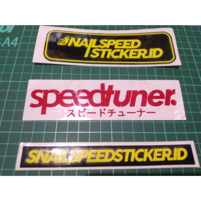 Jual Sticker universal logo SPEEDTUNER japan 15cm | Shopee Indonesia