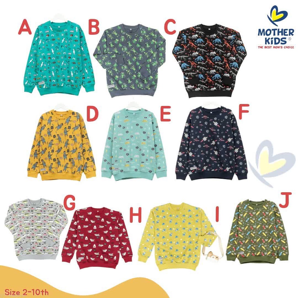 Jual MOTHER KIDS | Sweater Anak Laki-Laki | Full Printing | Shopee ...