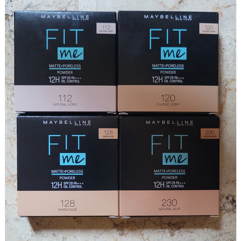 Jual [Original] Maybelline Fit Me Matte + Poreless 12H Oil Control ...