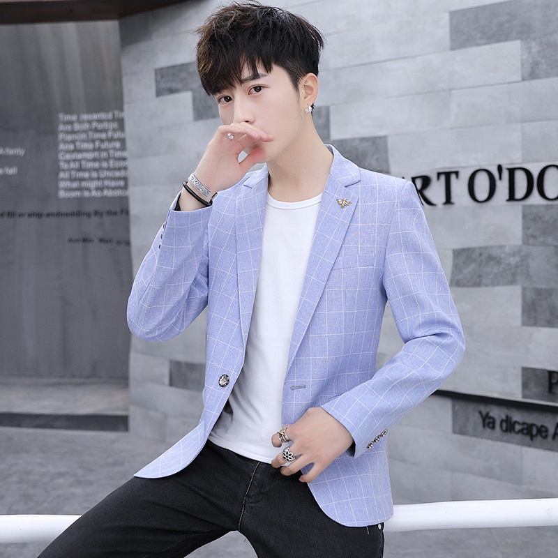 Jual blazer laki laki korea 2019 perniagaan korea yang baru baju kecil ...