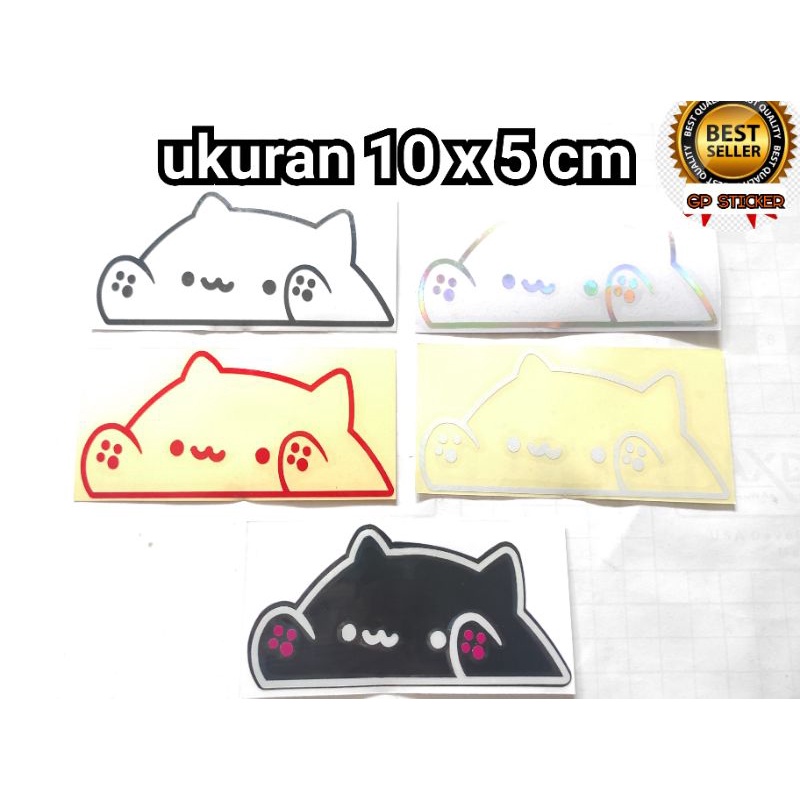 Jual STICKER CUTTING KARTUN KUCING CAT LUCU | Shopee Indonesia