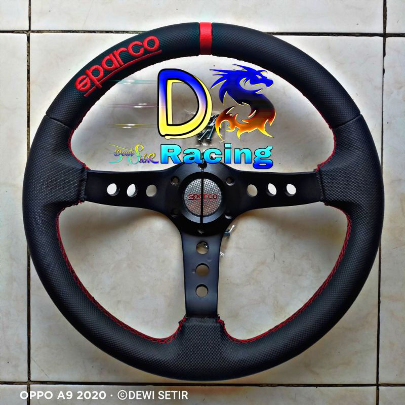 Jual Stir mobil setir racing Victor 13" / 14 inch | Shopee Indonesia