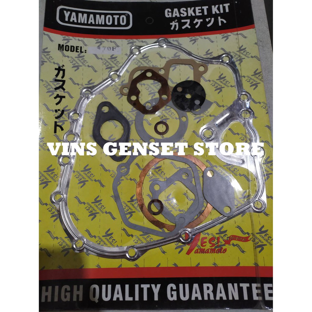 Jual Gasket Kit Tipe 170F Packing Set untuk Mesin Solar - Yamamoto ...