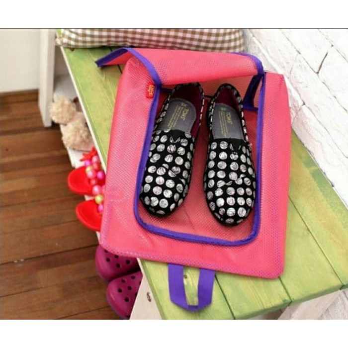 Jual Jual Shoes Bag Organizer/Shoes Pouch/Tas Sepatu Sandal/Tempat ...