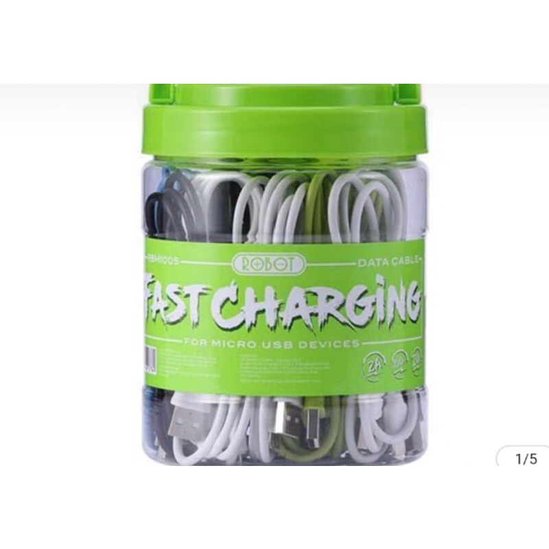 Jual kabel data ROBOT RBM 100 S. isi 20 pcs | Shopee Indonesia