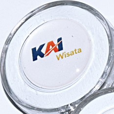 Jual KERETA API INDONESIA ID CARD HOLDER YOYO TRANSPARAN NAME TAG ...