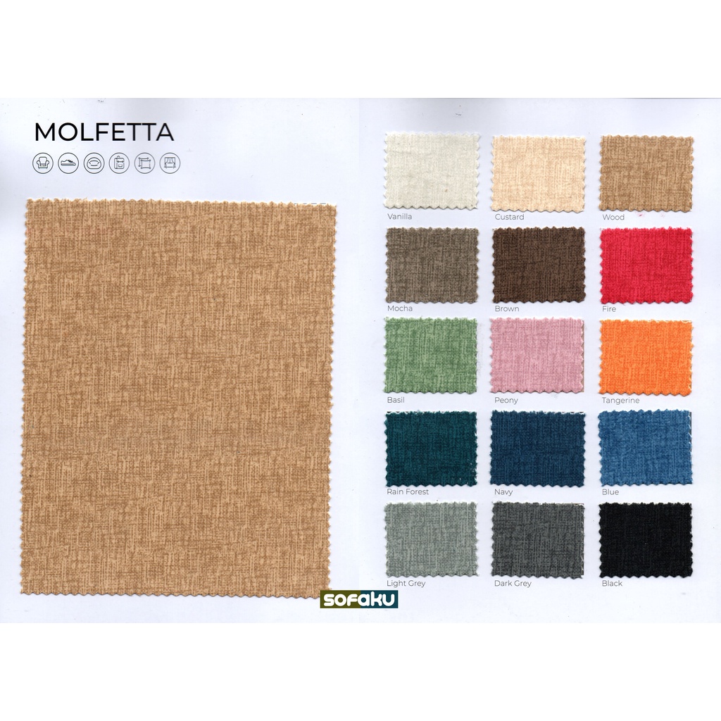 Jual MOLFETTA Kain Fabric Lembut - Regency Bahan Jok Bahan Kain Mebel ...