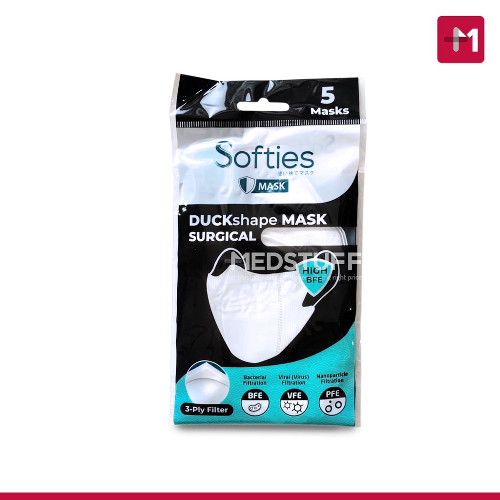 Jual Softies Duckshape Mask isi 5s Masker Softies | Shopee Indonesia
