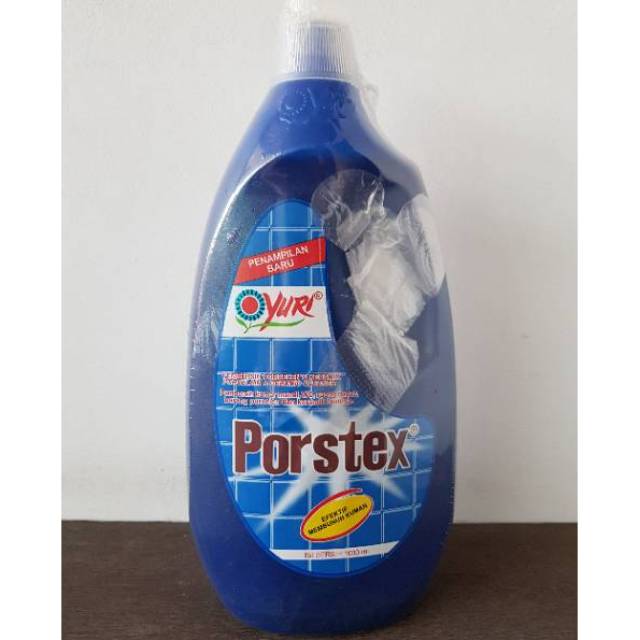 Jual Porstex Pembersih Keramik Biru 1000 ml | Shopee Indonesia