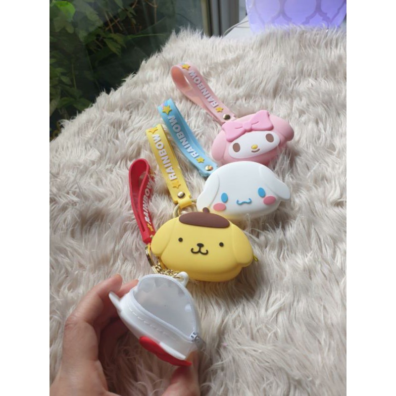 Jual Dompet Coin Silicon Sanrio Hello Kitty/Pompompurin/Cinnamoroll/My ...