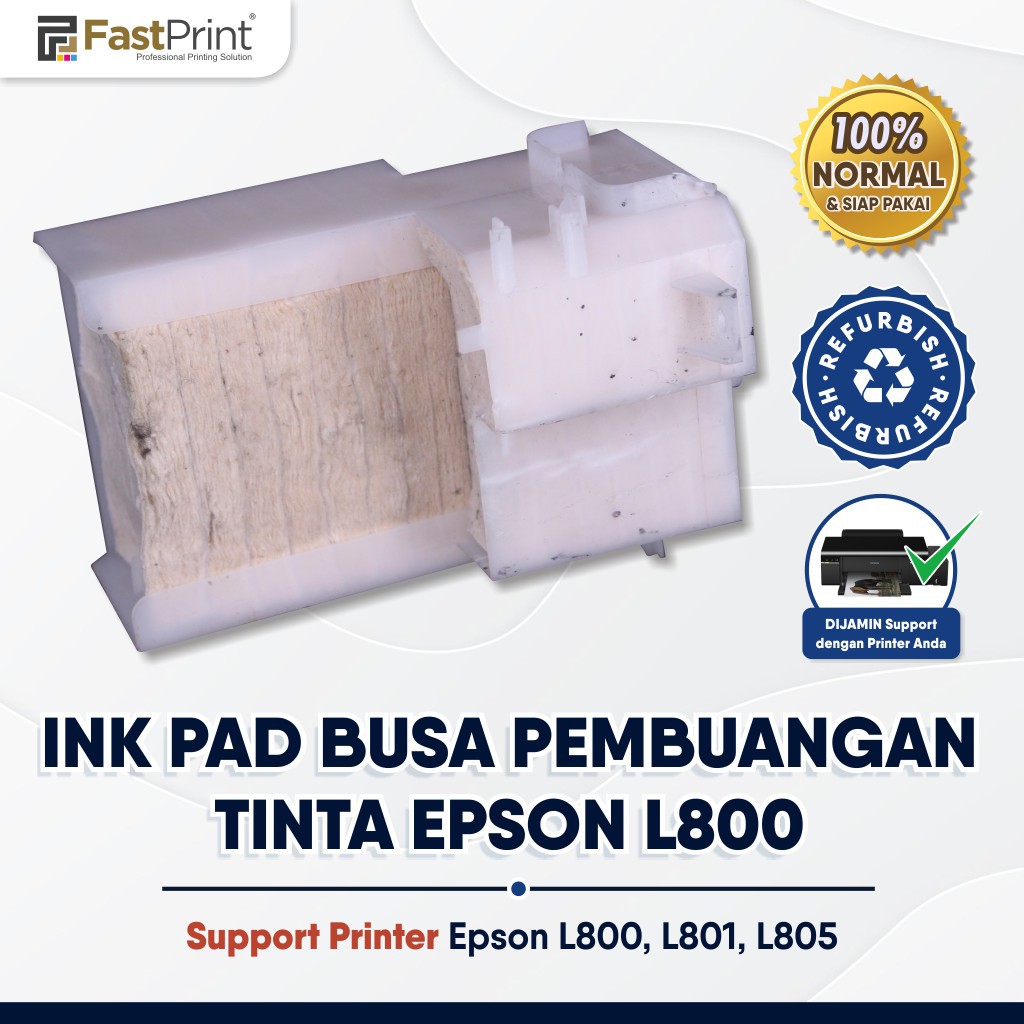 Jual Ink Pad Busa Pembuangan Tinta Epson L800 L801 L805 | Shopee Indonesia