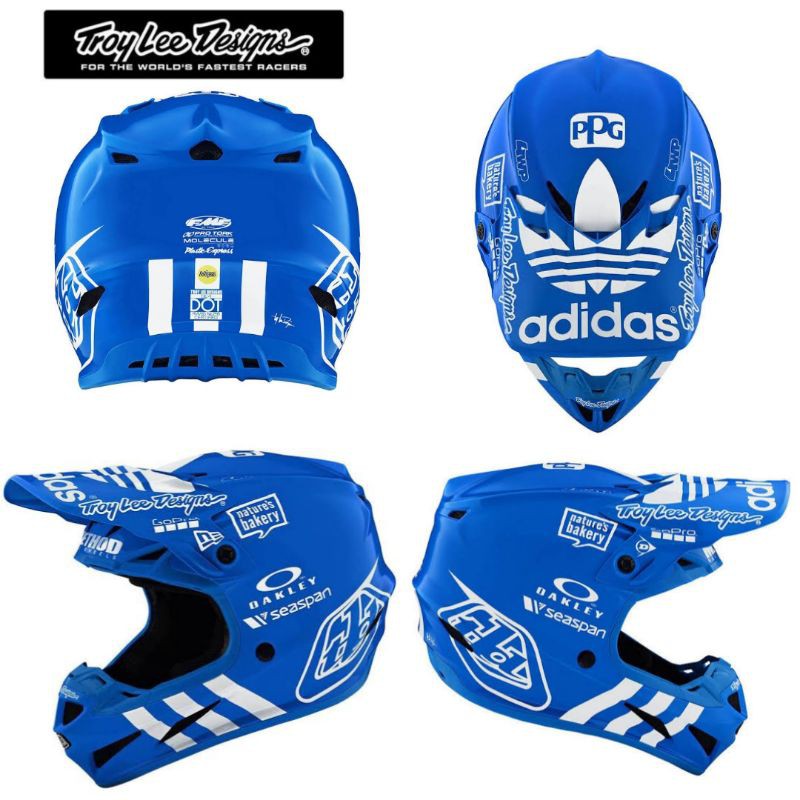 Jual HELM TLD SE4 COMPOSITE ADIDAS ORIGINAL | Shopee Indonesia