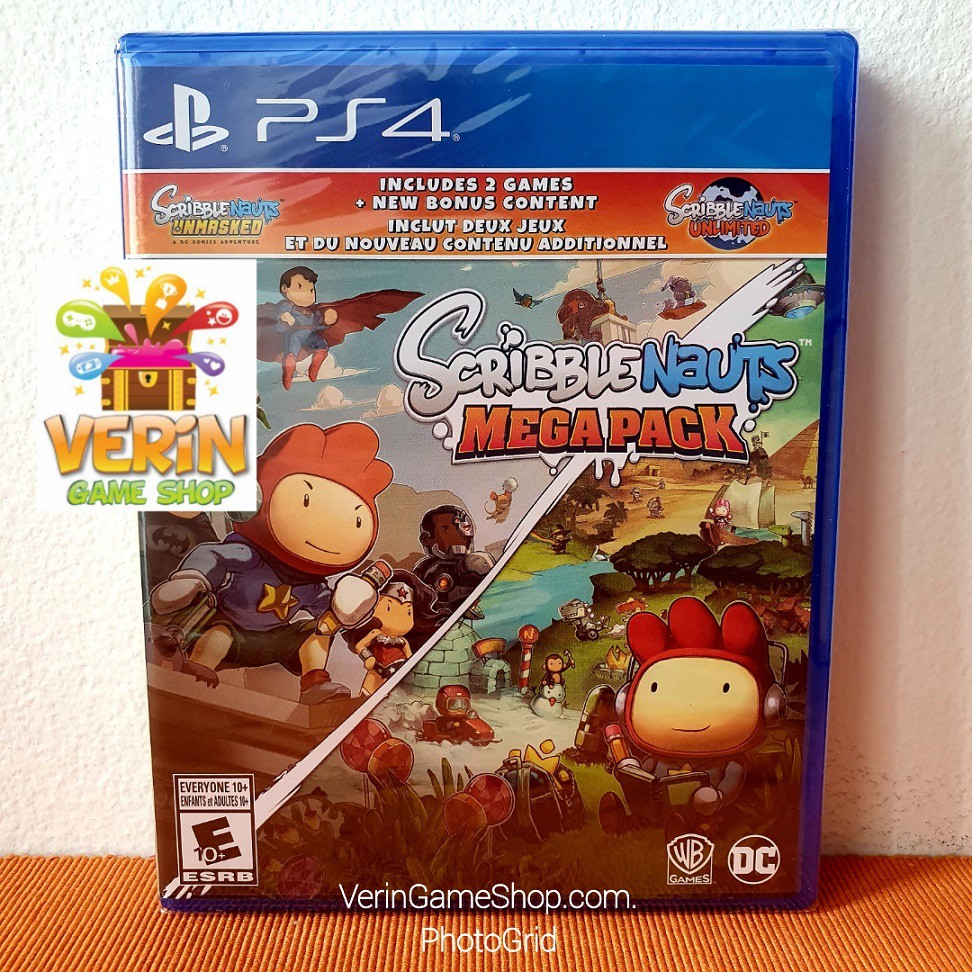 Jual PS4 Scribblenauts Mega Pack ( Scribblenaut Unlimited + Unmasked ) | Shopee Indonesia