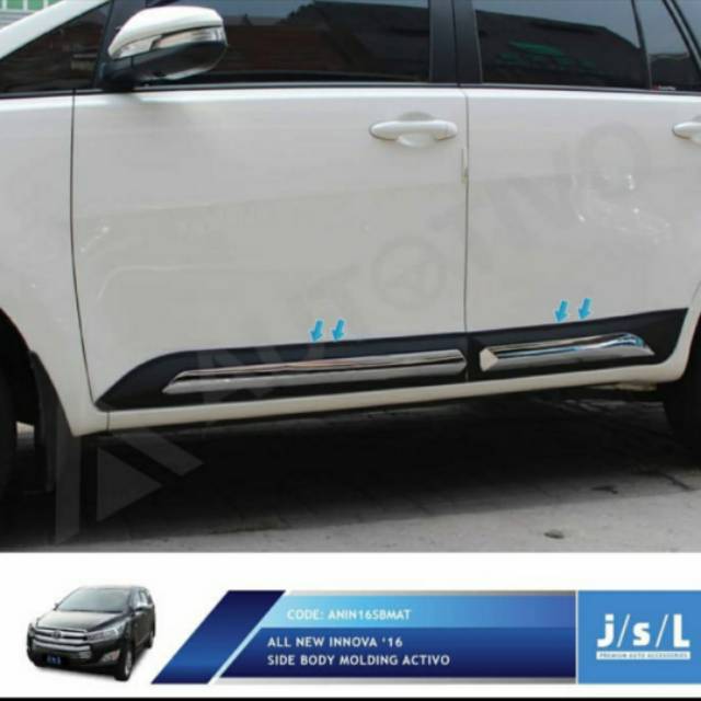 Jual List body all new Innova 2016 model activo jsl | Shopee Indonesia