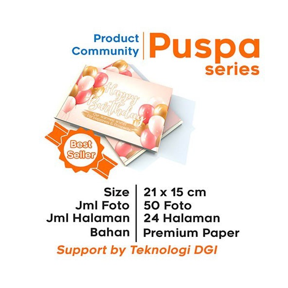 Jual INSTABOOK SOFT COVER (PUSPA SERIES) ALBUM FOTO PHOTOBOOK CETAK ...