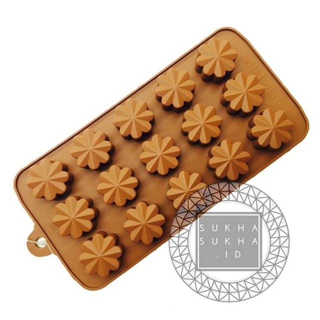 Jual Cetakan Coklat Bunga Silicone Chocolate Mold Flower | Shopee Indonesia