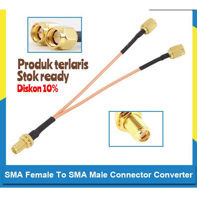 Jual Pigtail modem router orbit pro orbit pro 2 orbit star 3 rpsma to ...