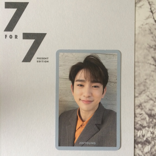 Jual Photocard GOT7 Official Jinyoung 7 for 7 | Shopee Indonesia