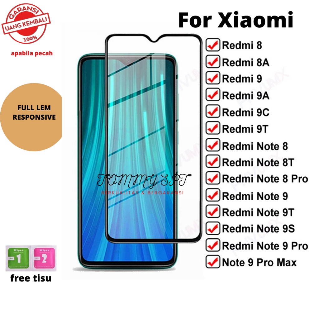 Jual Tempered Glass Xiaomi Redmi 8 / 8a / 9 / 9a / 9c / 9T - Redmi Note ...
