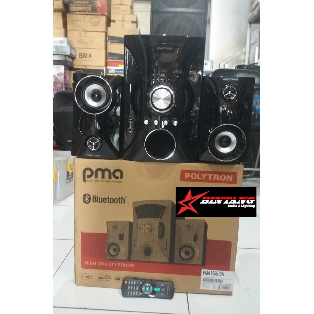 Jual SPEAKER POLYTRON BLUETOOTH PMA 9505 | Shopee Indonesia