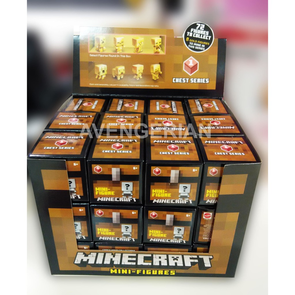 Jual Minecraft Chest Mystery Box Series 3 (Satuan) | Shopee Indonesia