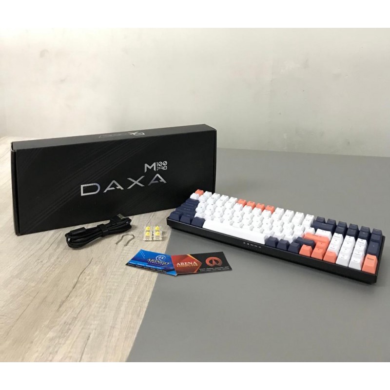 Jual Keyboard Rexus GAMING MECHANICAL DAXA M100 PRO YELLOW SWITCH ...