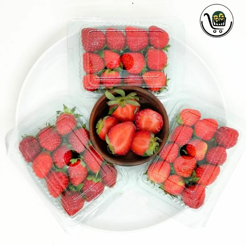 Jual Strawbery, stoberi, strawberry mini pck,strawberi segar, kemasan ...