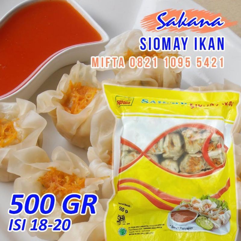 Jual SAKANA SIOMAY IKAN 500GR | Shopee Indonesia