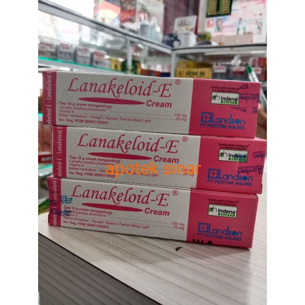 Jual LANAKELOID-E CREAM 10 GRAM/TUBE | Shopee Indonesia