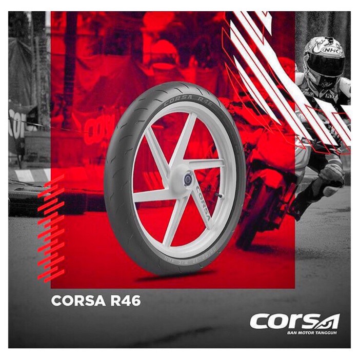 Jual Ban Balap Road Race Corsa R46 100/80-14 | Shopee Indonesia