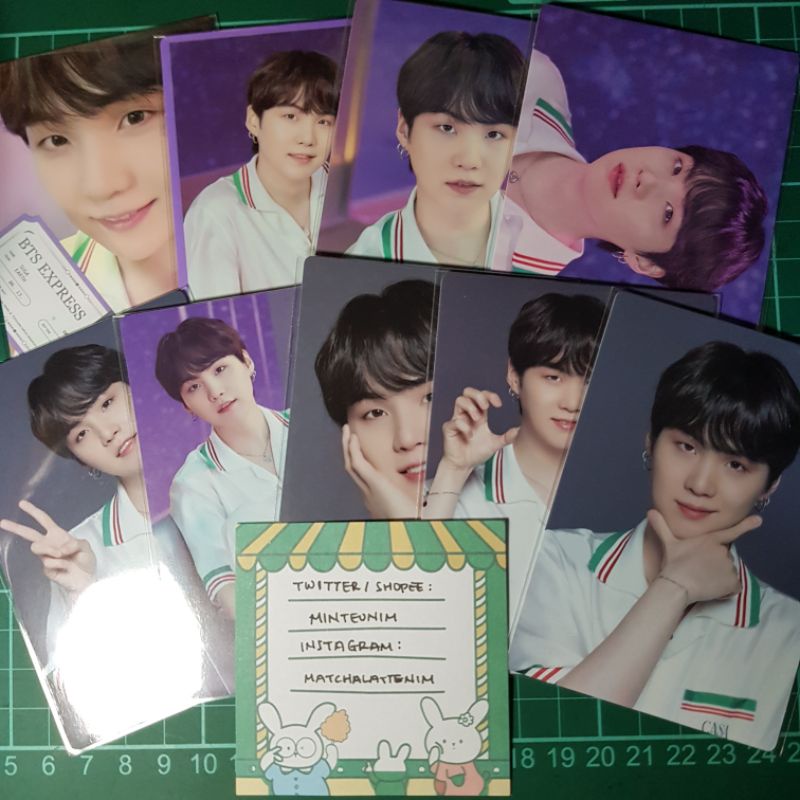 Jual BTS SUGA YOONGI SOWOOZOO SWZ MPC MINI PHOTOCARD SET | Shopee Indonesia