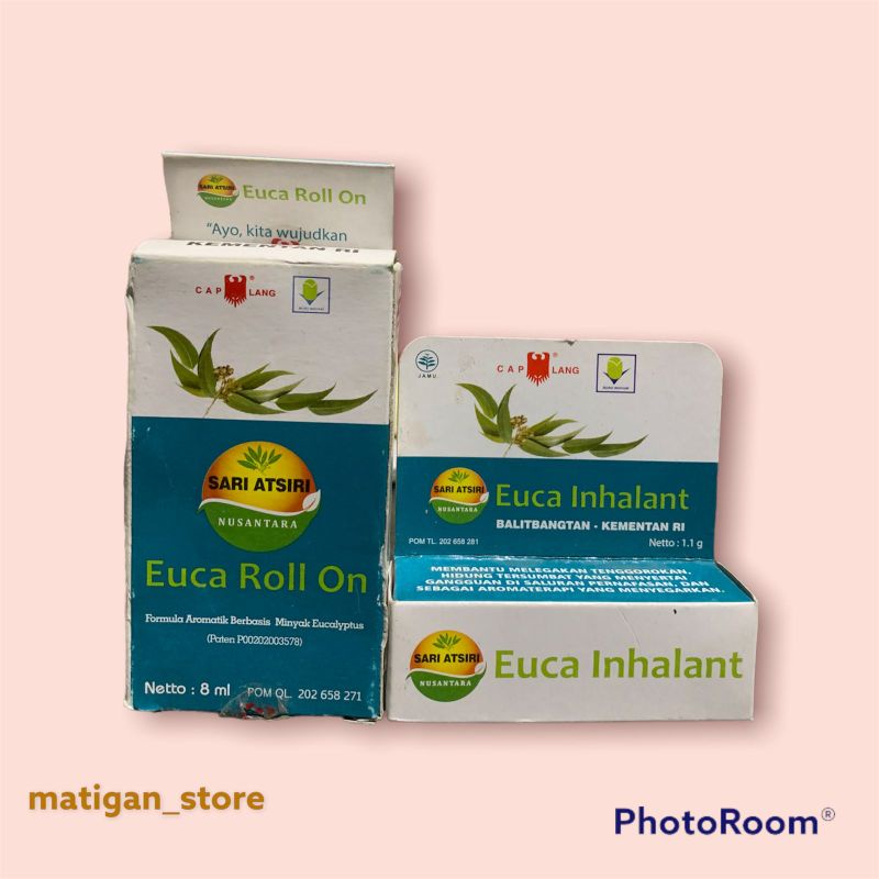 Jual Euca -roll on & euca inhalant 8 ml | Shopee Indonesia