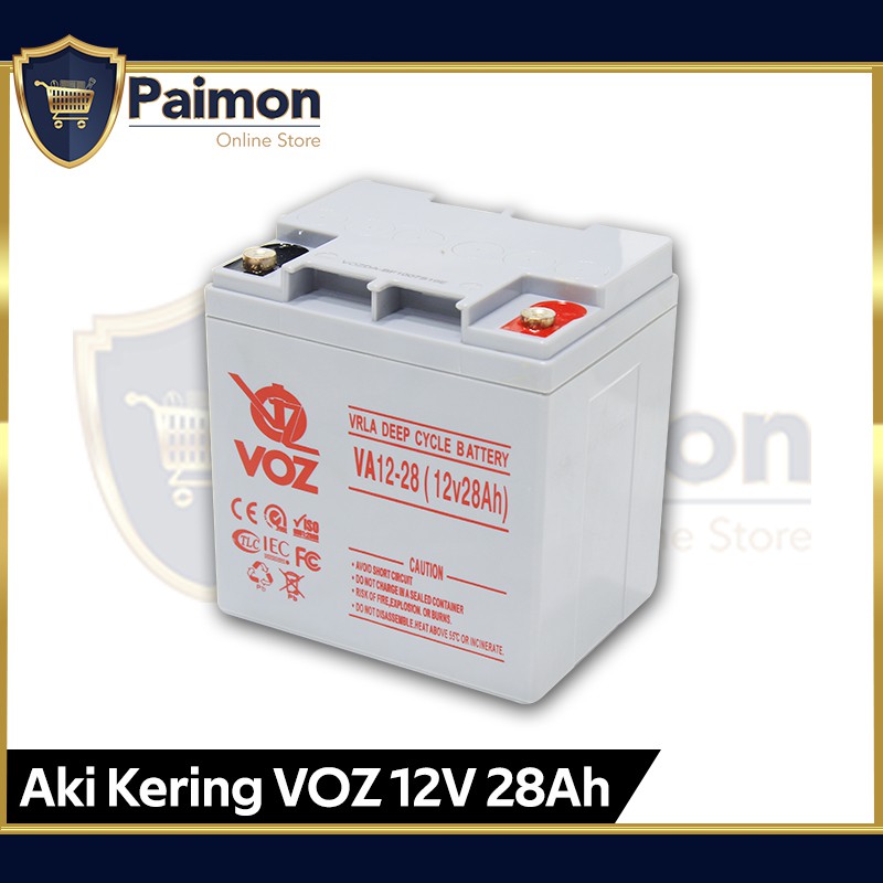 Jual Aki 12V 28 Ah VOZ Aki kering 12V 28Ah - Aki kering 12V 28 Ah VRLA ...