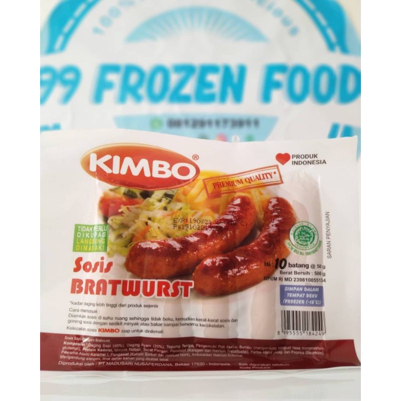 Jual KIMBO SOSIS BRATWURST | Shopee Indonesia