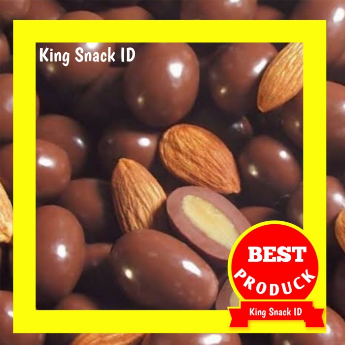 Jual 500 GR COKLAT DELFI / COKELAT ISI ( ALMOND & MEDE ) - Coklat Mede ...