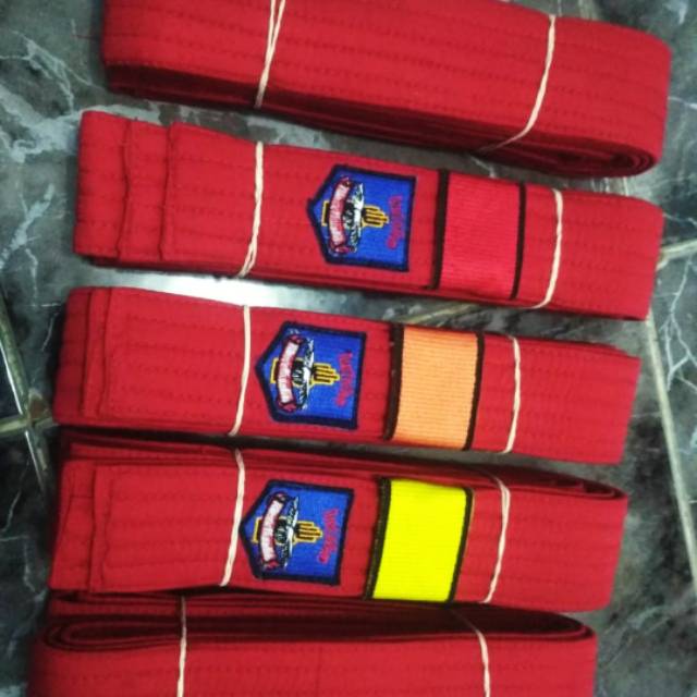 Jual Sabuk Pencak Silat Merpati Putih balik 1 ke atas | Shopee Indonesia